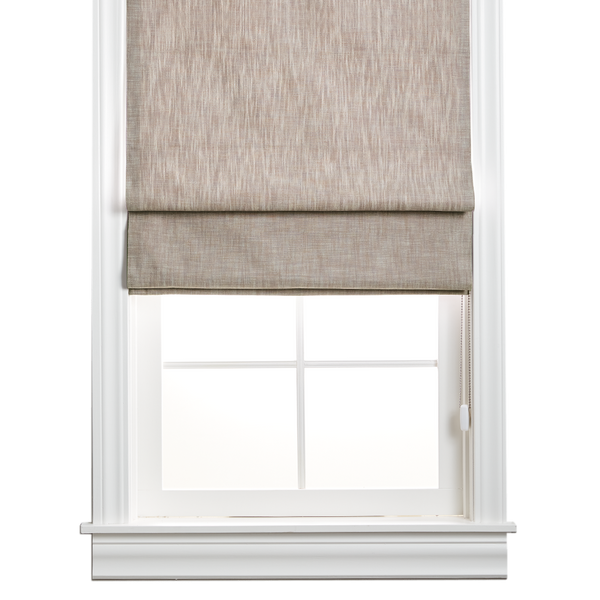 Organic Cotton Roman Shade - Walnut | Barn & Willow